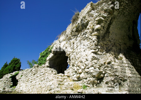 Roman ruins - Cimiez - Nice - French Riviera - France Stock Photo - Alamy