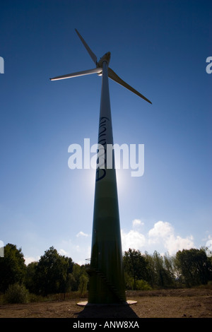 Ecotricity's 85 metre high wind turbine at junction 11 of the M4 ...