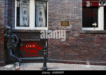 The Liverpool wall of Fame outside the Cavern Club with names of the ...
