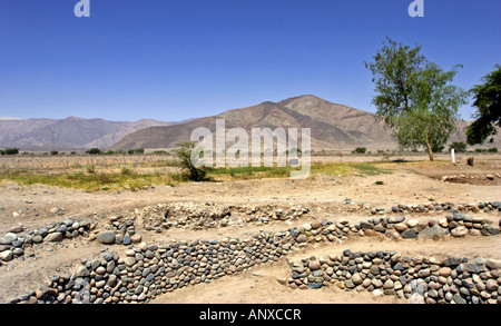 Inca Irrigation Channel, Nazca, Peru Stock Photo - Alamy