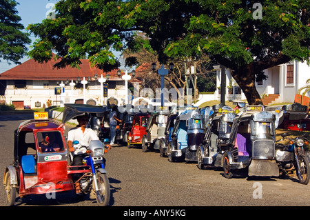 A motorcycle taxi, Vigan, Philippines Stock Photo - Alamy