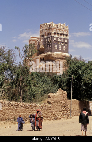 Republic of Yemen, Wadi Dhar, Dar al-Hajar (Rock Palace), Summer Palace ...