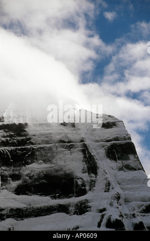 The North face of MOUNT KAILASH 6638 Meters the most sacred HIMALAYAN ...