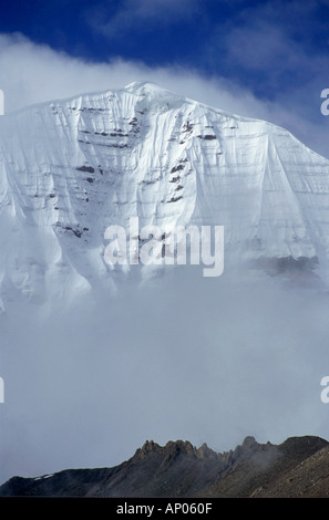 The North face of MOUNT KAILASH 6638 Meters the most sacred HIMALAYAN ...