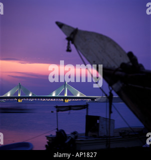 Sheikh Isa bin Salman Causeway Bridge, linking Manama and Muharraq ...