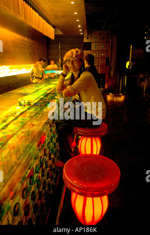 Night life in Shanghai Xintiandi, a new restauarants and bars area ...