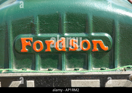 Fordson Power Major tractor badge Stock Photo - Alamy