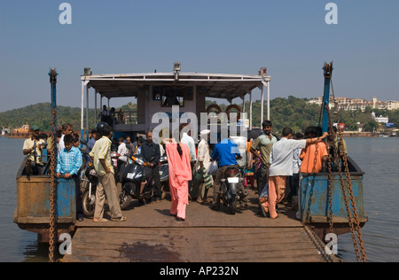 Panjim ferry, Panaji, Goa, India, Asia Stock Photo - Alamy