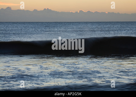 Ballynaclash beach at dawn, Blackwater, County Wexford, Ireland Stock ...