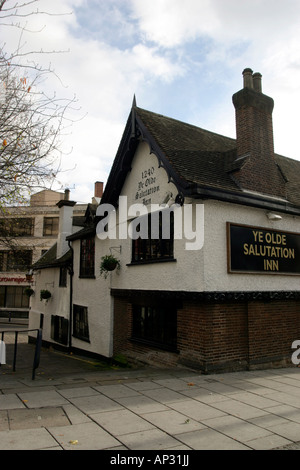 Ye Olde Salutaion, AKA Salutation to All Men, AKA “the Sal” Public House in Nottingham City ...