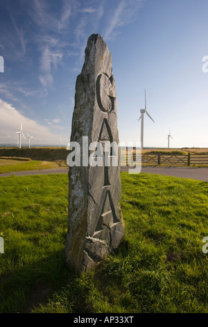 Gaia Energy Centre at Delabole Cornwall Stock Photo - Alamy