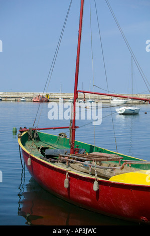 Romania, Constanta, fishing boat in harbour Stock Photo - Alamy
