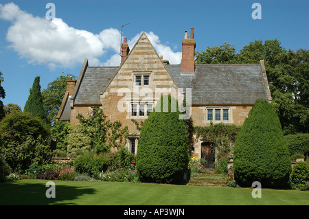 Coton Manor, a 17th century manor house, surrounded by landscaped ...