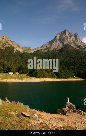 Lac de Bious-Artigues Stock Photo - Alamy