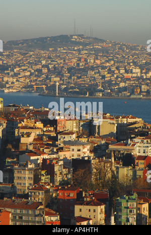 Winter views from Uskudar of istanbul in Turkey Stock Photo - Alamy