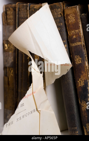 Old book page. Antique paper sheet Stock Photo - Alamy