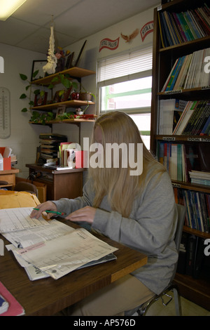 Female inmate at the Nebraska Correctional Center for Women in York ...