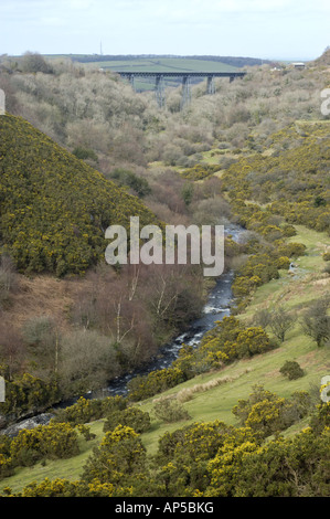 Meldon Viaduct, Dartmoor, Devon UK Part of the "Granite Way" Cycle ...