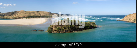 Umtata river mouth, Wild Coast, Eastern Cape, South Africa Stock Photo ...