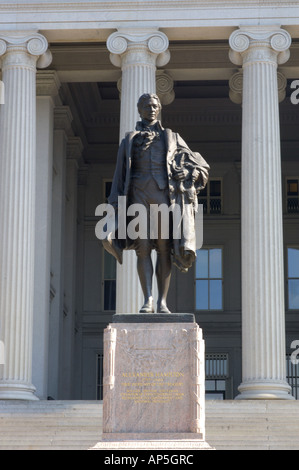 Washington, DC, statue of Alexander Hamilton Stock Photo - Alamy