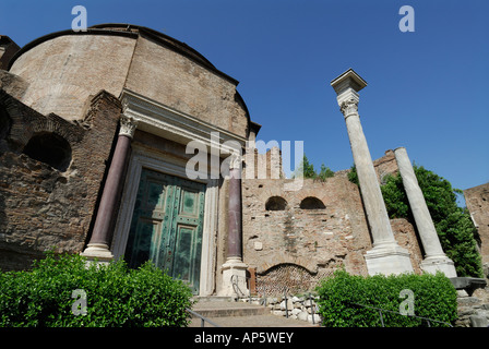 Rome Italy Tomb of Romulus in the Roman Forum Stock Photo - Alamy