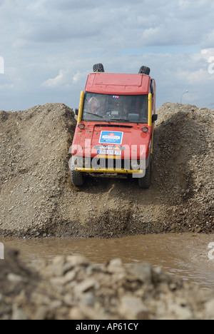 Range Rover Classic racing at the Rallye Dresden Breslau 2007 Stock ...