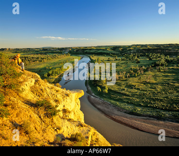 Little Missouri River, Medora, North Dakota Stock Photo - Alamy