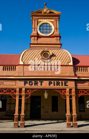 The Port Pirie Railway Station Museum in South Australia Stock Photo ...