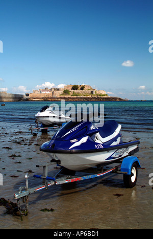 Havelet Bay, St Peter Port, Guernsey, Channel Islands, UK Stock Photo ...
