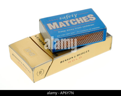 Packet of 10 Benson and Hedges Cigarettes Stock Photo - Alamy
