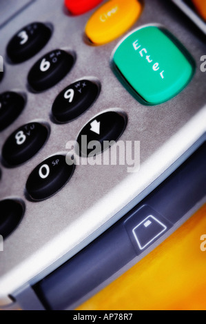 electronic chip on a credit card or debit card Stock Photo - Alamy