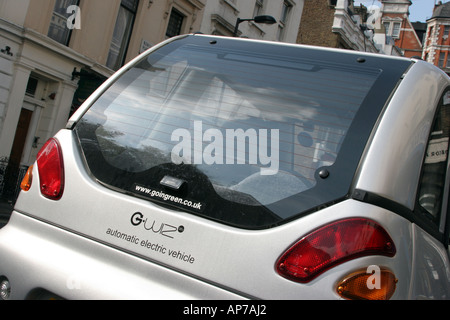 Rear of the G Wiz automatic electric vehicle Stock Photo - Alamy