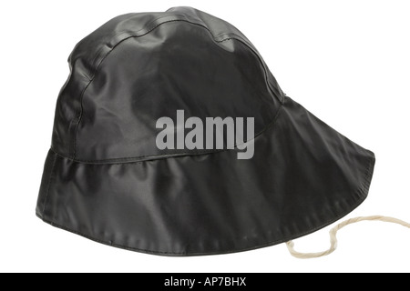 Souwester waterproof hat Stock Photo - Alamy