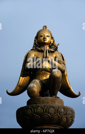Statue of Garuda an eagle from Hindu mythology Stock Photo - Alamy