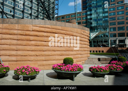Exchange Square behind Liverpool Street Station London UK Stock Photo ...