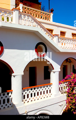 panormitis monastery simy dodecanese islands greece Stock Photo - Alamy