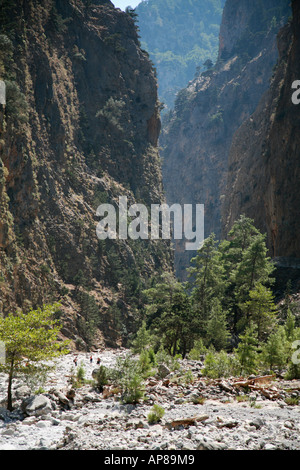 Iron Gates at Samaria gorge at Greek island Crete Stock Photo - Alamy