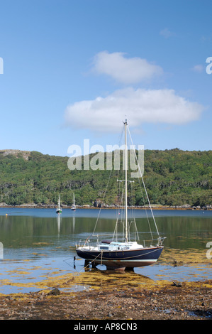 Badachro Village, Loch Gairloch, sea loch, coast, coastal, Highland ...