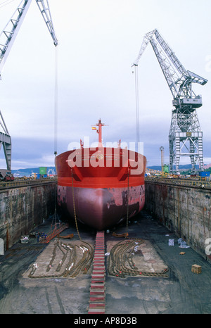 Ferrol shipyard. Galicia Stock Photo - Alamy