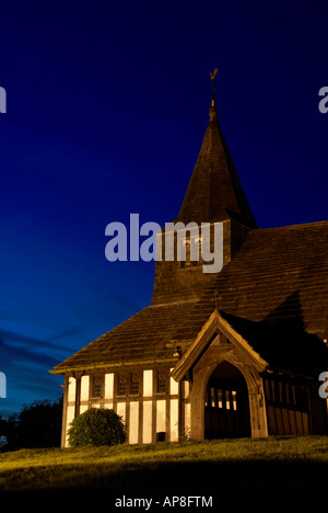 Marton Church At Night Nr Congleton Cheshire UK Stock Photo - Alamy