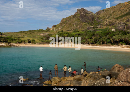 Lokaro Bay, near Taolagnaro, Fort Dauphin, Madagascar Stock Photo - Alamy