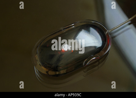 Apple Mac Mouse - clear version Stock Photo - Alamy