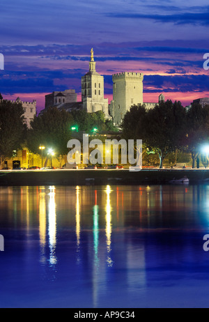 The Rhone river in Avignon Stock Photo - Alamy