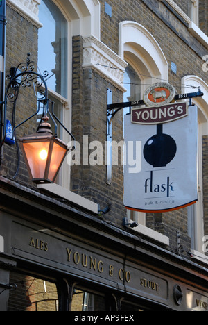 The Flask Pub Hampstead Stock Photo - Alamy