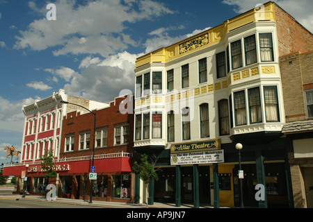 Downtown city at Cheyenne Wyoming WY Stock Photo - Alamy