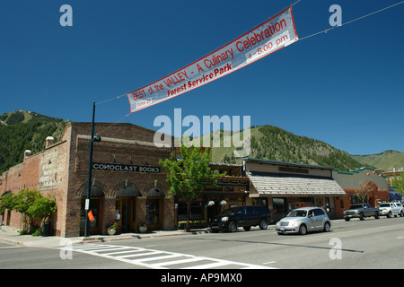 Main Street, Ketchum, Idaho, USA Stock Photo: 340297 - Alamy