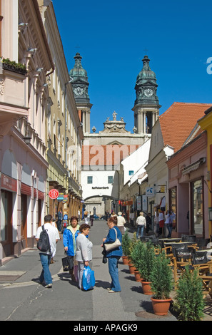 Papa, Hungary. St Stephen's Great Church (Nagytemplom) built 1786 by ...