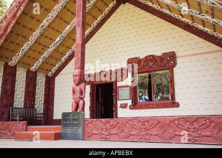 Treaty House at Waitangi National Reserve on the North Island of New ...