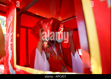 Traditional Sedan Chair for a Bride - Chinese Wedding, China Stock ...
