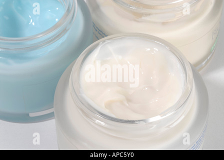 Skin cream pot Stock Photo - Alamy